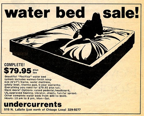 One of Those 70s Things: Waterbeds - Go Retro!