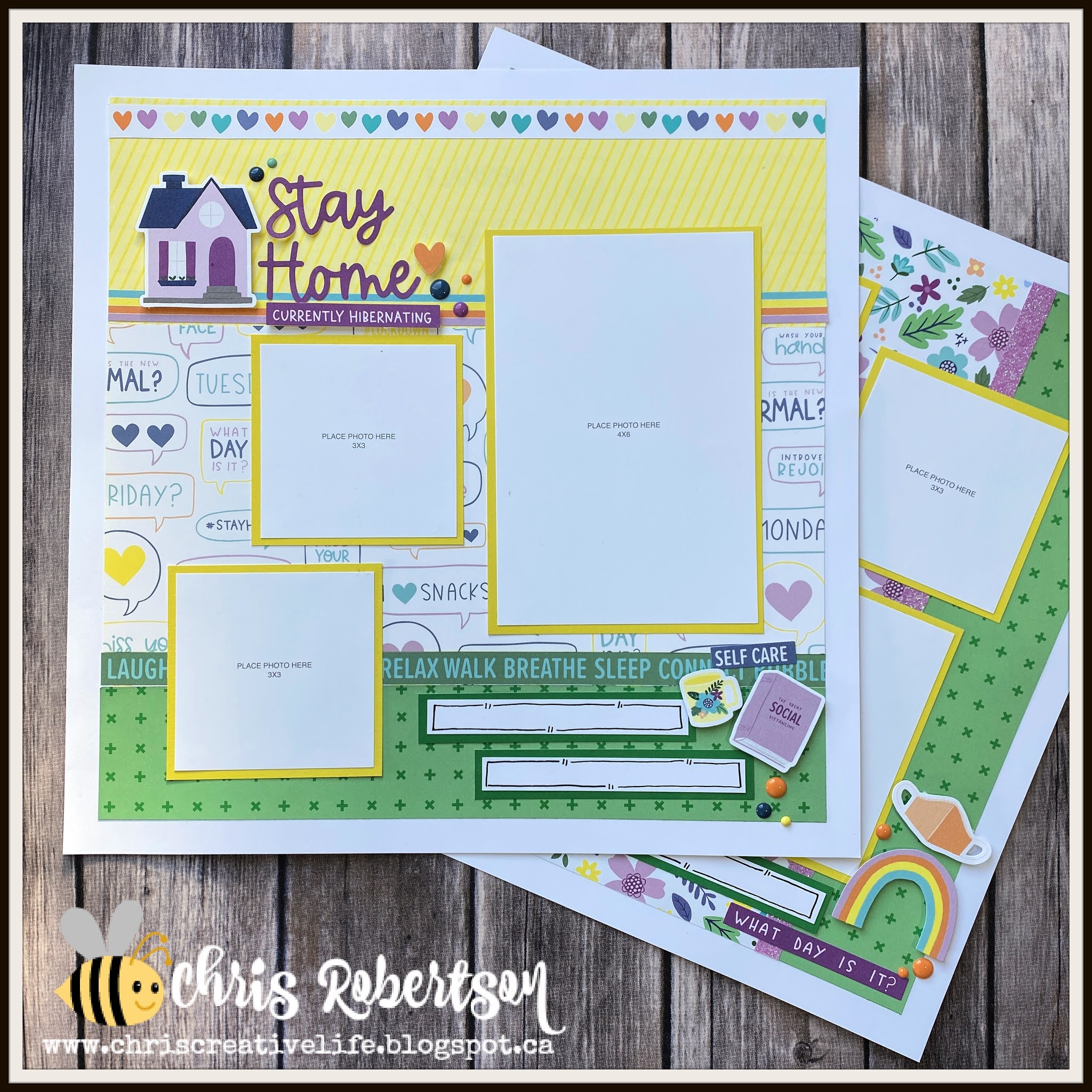 Chris' Creative Life: In This Together Scrapbooking Workshop