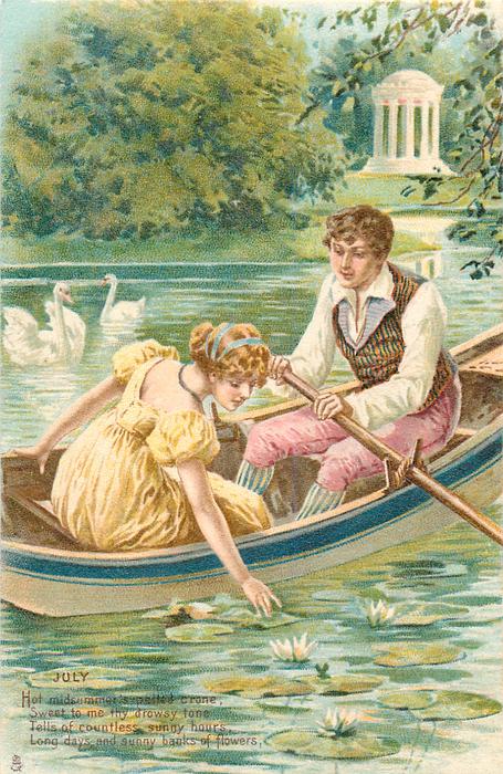 Alenquerensis: Raphael Tuck & Sons Postcards - Art Series 1795, Months ...