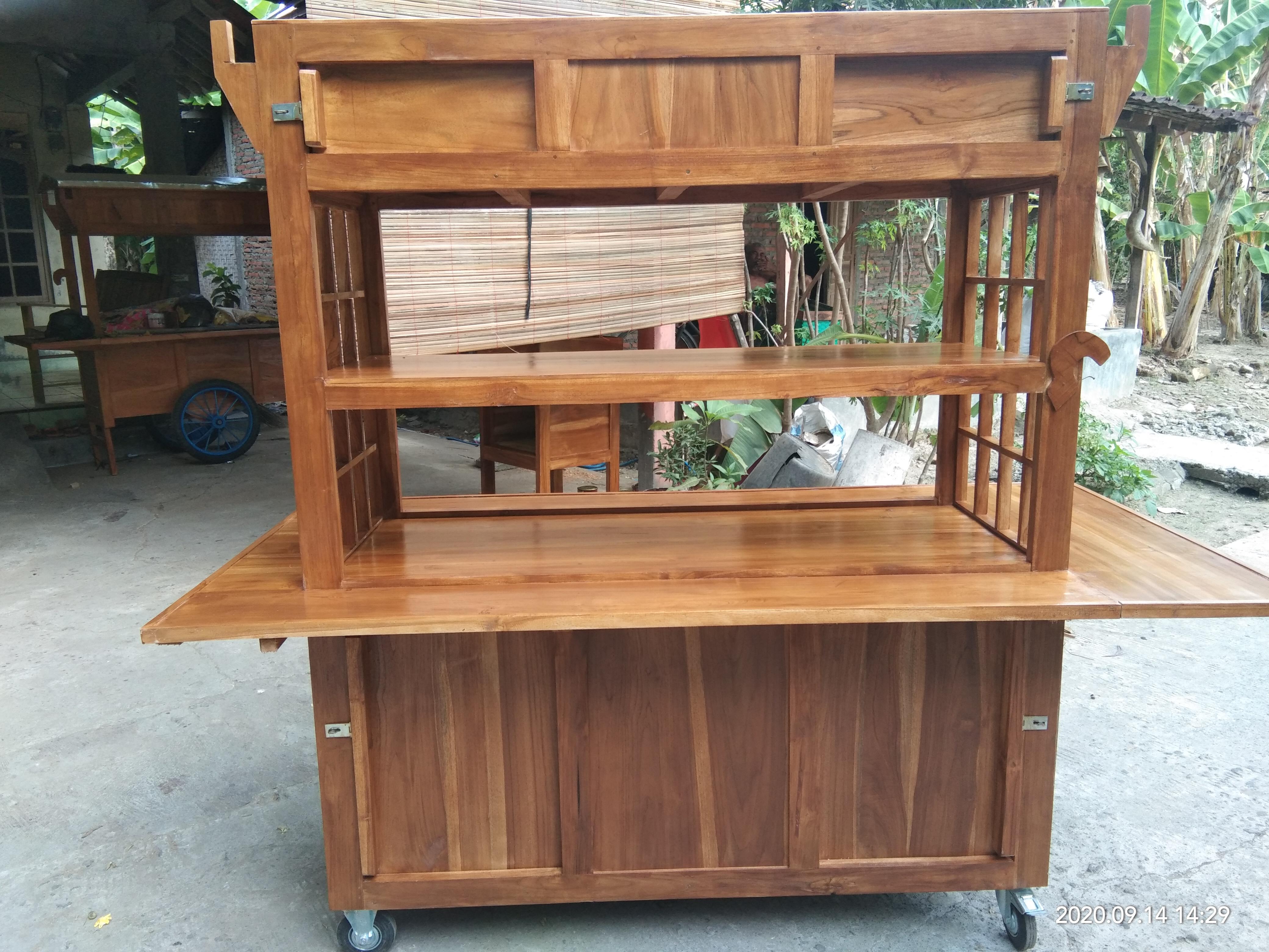 15+ Gerobak Kayu Bisa Ditutup
