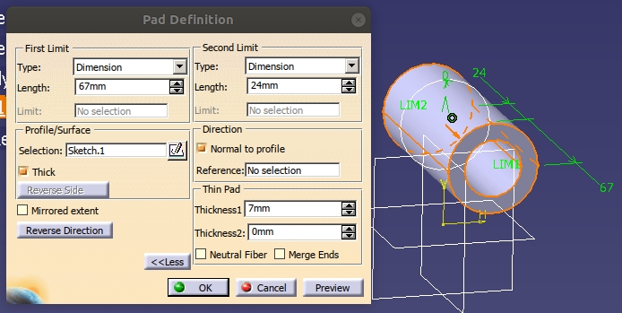 Failed Engineer: Introduction to part modeling and Sketch based features