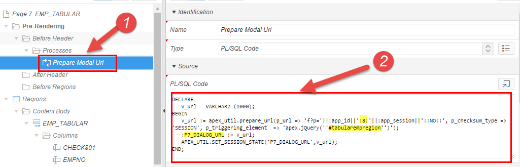 Oracle Apex Capabilities Oac Modal Lov In Tabular