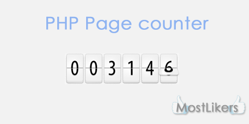 Make simple page counter using php and mysql - Mostlikers