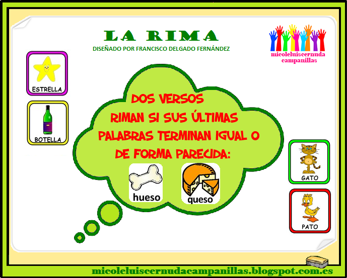 Mi cole Luis Cernuda, Campanillas.: T.2 - 3º "EL VERSO Y LA RIMA"