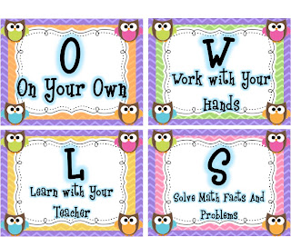 Second Grade Discoveries with Miss Bily: OWLS Math Workshop Center ...