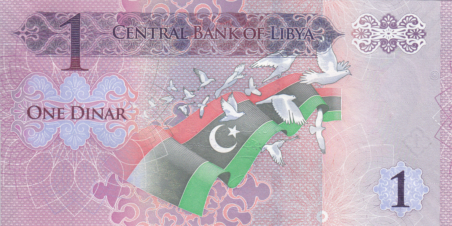 Bank Notes of the World: Bank note from Libya