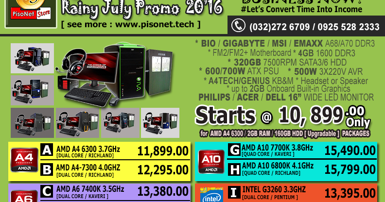 Pisonet Business Provider: Pisonet Store of Bizmatech Cebu