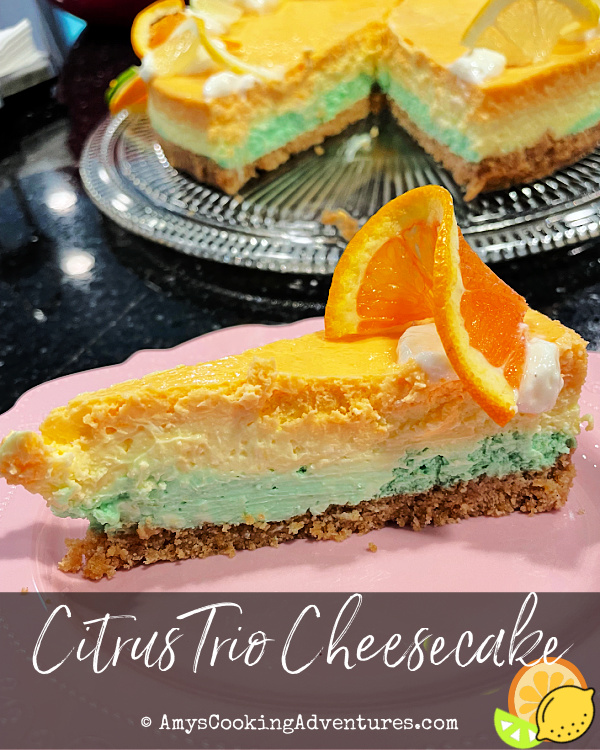 Citrus Trio Cheesecake