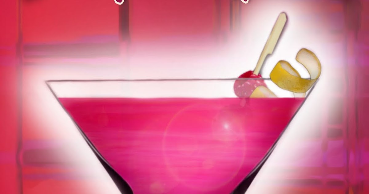 The MARTINI DIVA: The RASPBERRIES & CREAM MARTINI Cocktail Recipe