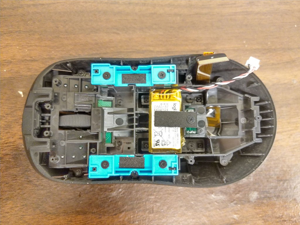 滑鼠 更換按鍵、拆解: 羅技 Logitech G Pro wireless GPW 無線滑鼠 拆解 & 按鍵更換 凱華 Kailh GM 電 ...