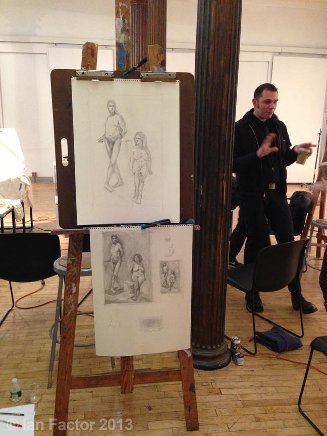 Michael Grimaldi Master Class - New York Academy of Art