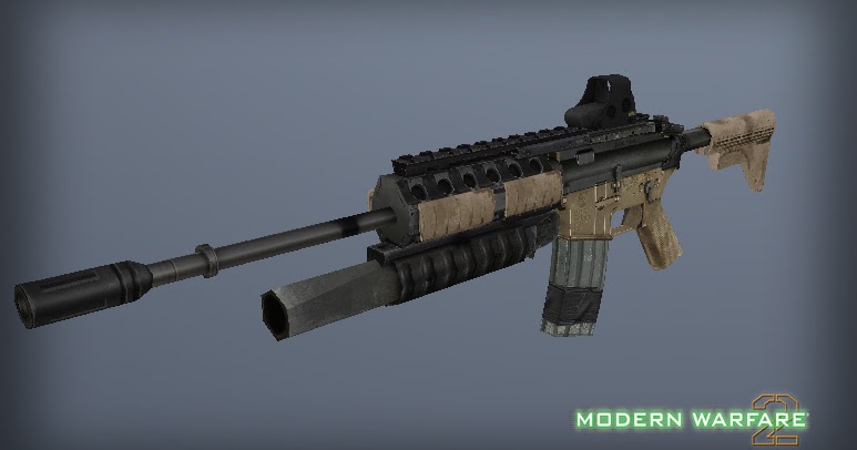 Midway Mods: [REL] MW2 M4A1 Grenadier w/ holographic sight - Second Sun