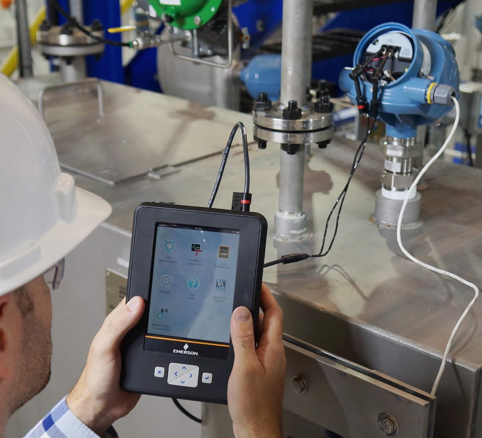 Read-out Instrumentation Signpost: Simple radar level set-up.
