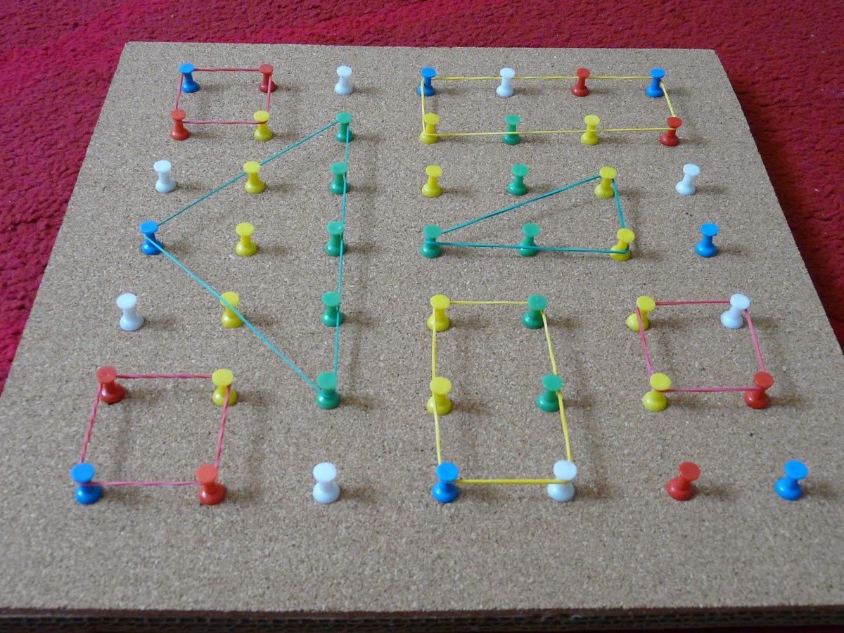 LA PIZARRA DE COVA Y CARMEN: GEOMETRÍA: TAMGRAM Y GEOPLANO