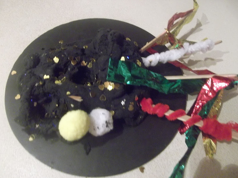 delivering grace: Firework playdough