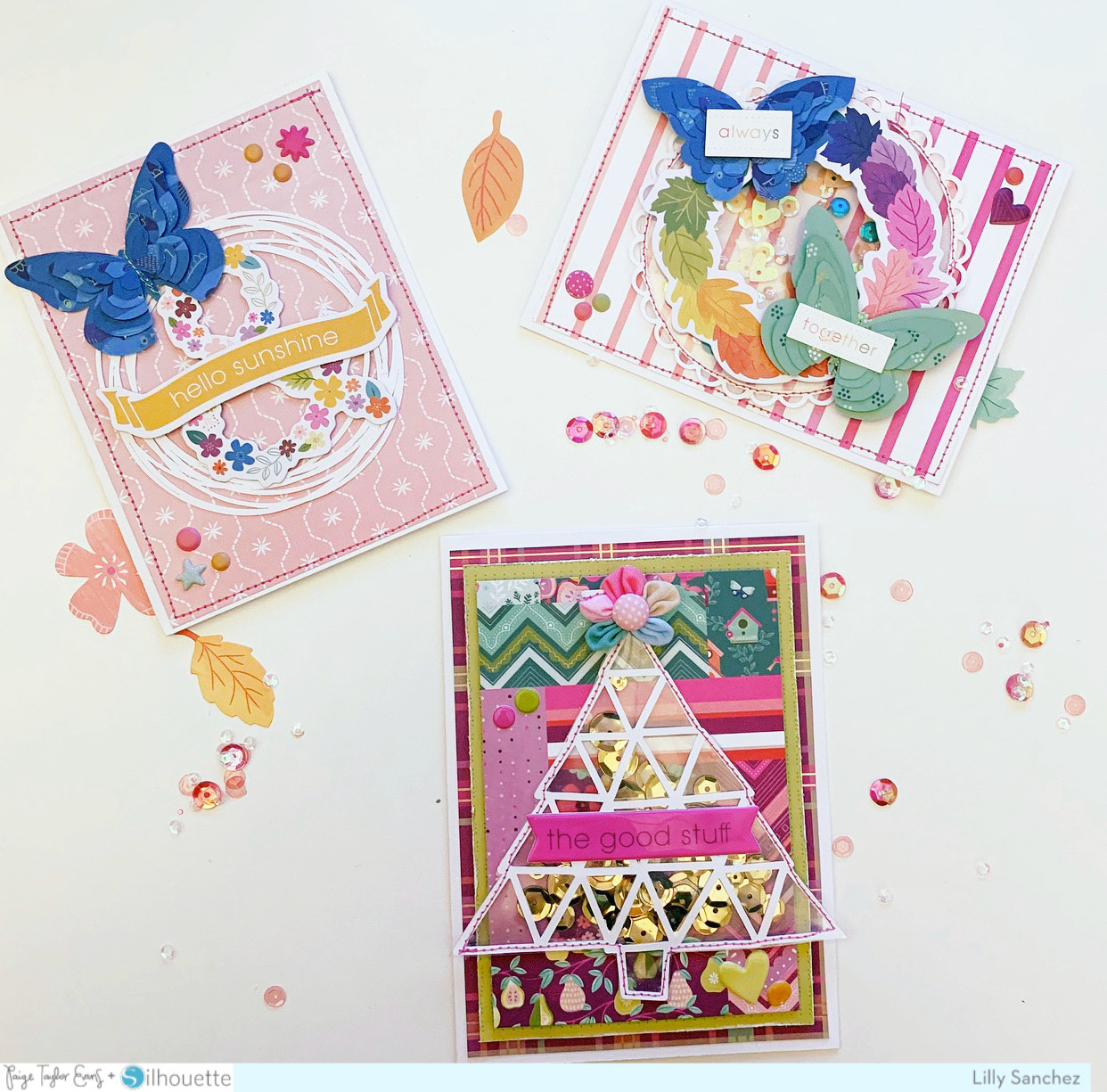 Three Cut File Cards by Lilly Sanchez | Paige Taylor Evans