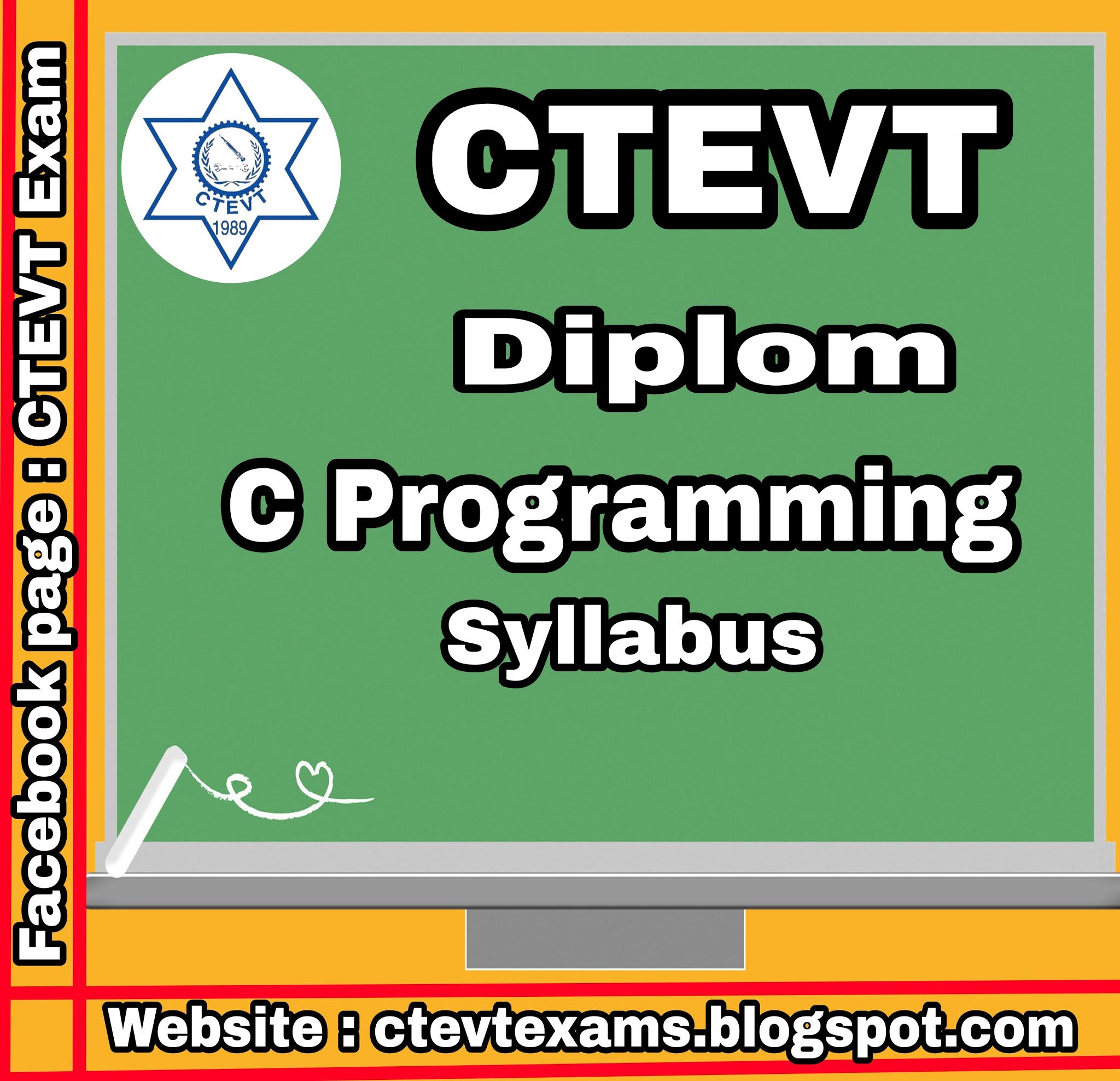 C Programming Syllabus Of Ctevt Diploma