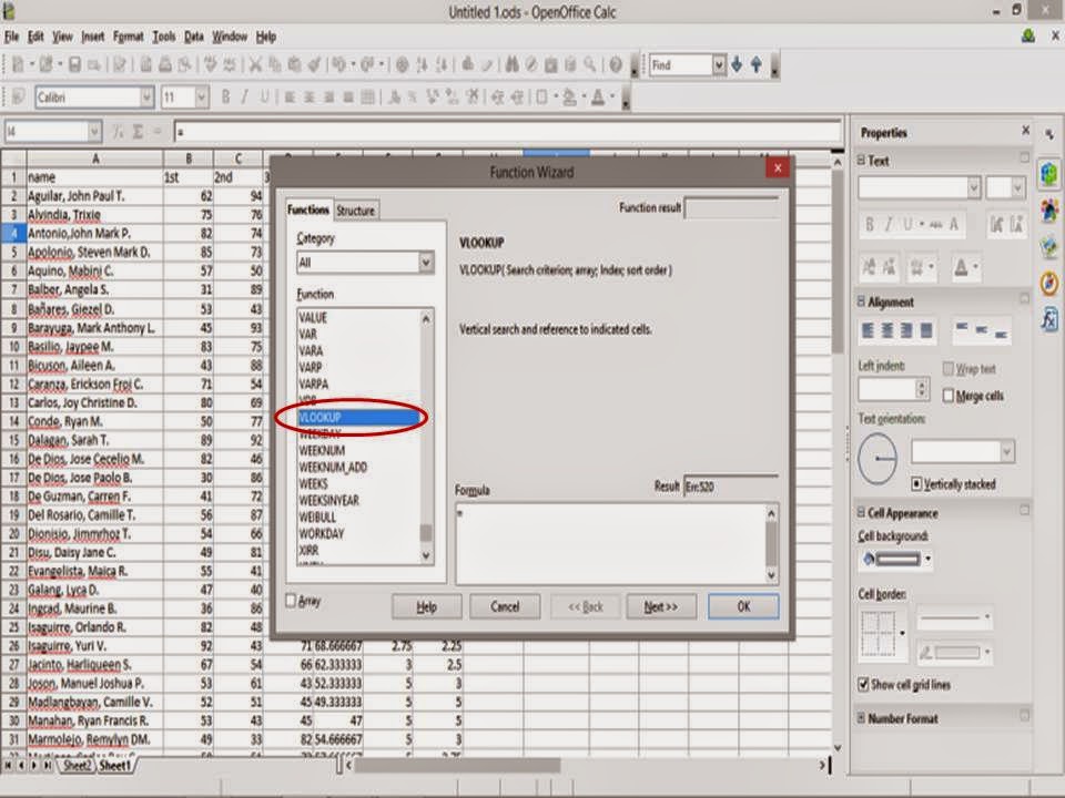 Poi Pad: OpenOffice Basic Formula Tutorial