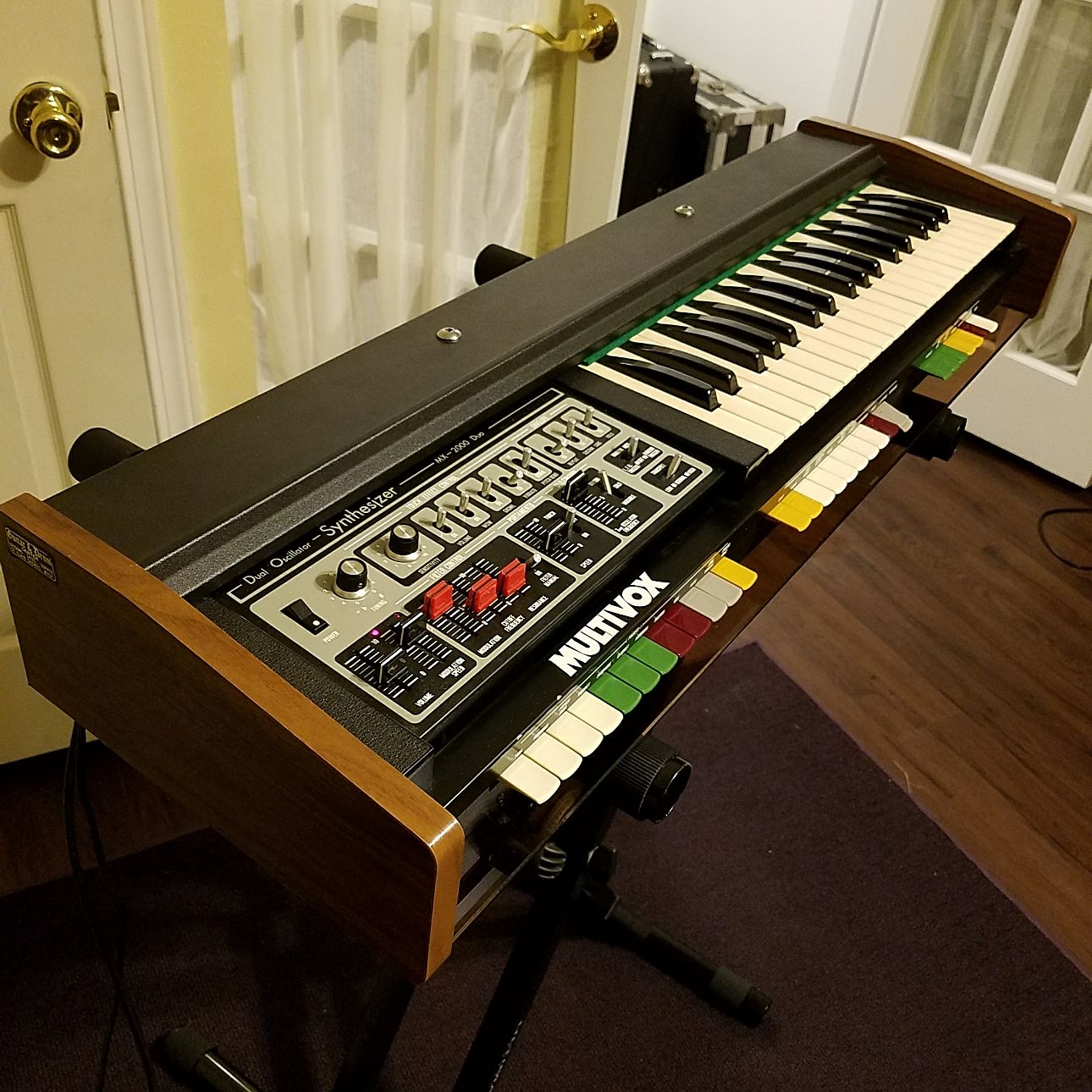 MATRIXSYNTH: Multivox MX-2000 Duo Dual Oscillator Analog Synthesizer SN ...