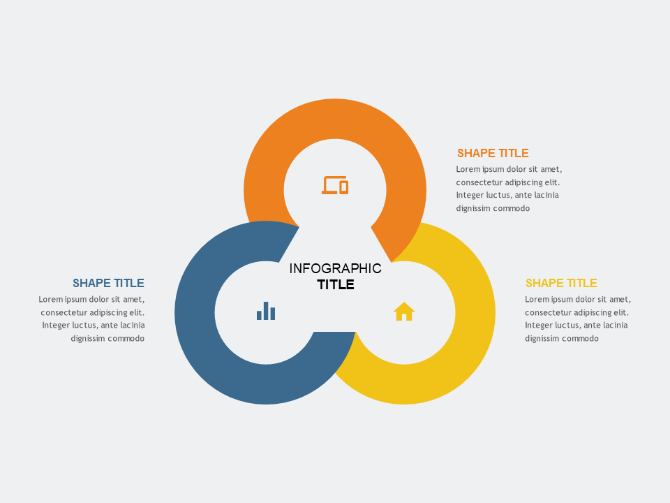 Three Circle Stack PowerPoint Templates - PowerPoint Free