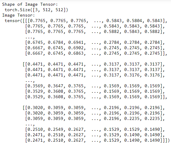 How to normalize a tensor to 0 mean and 1 variance in PyTorch