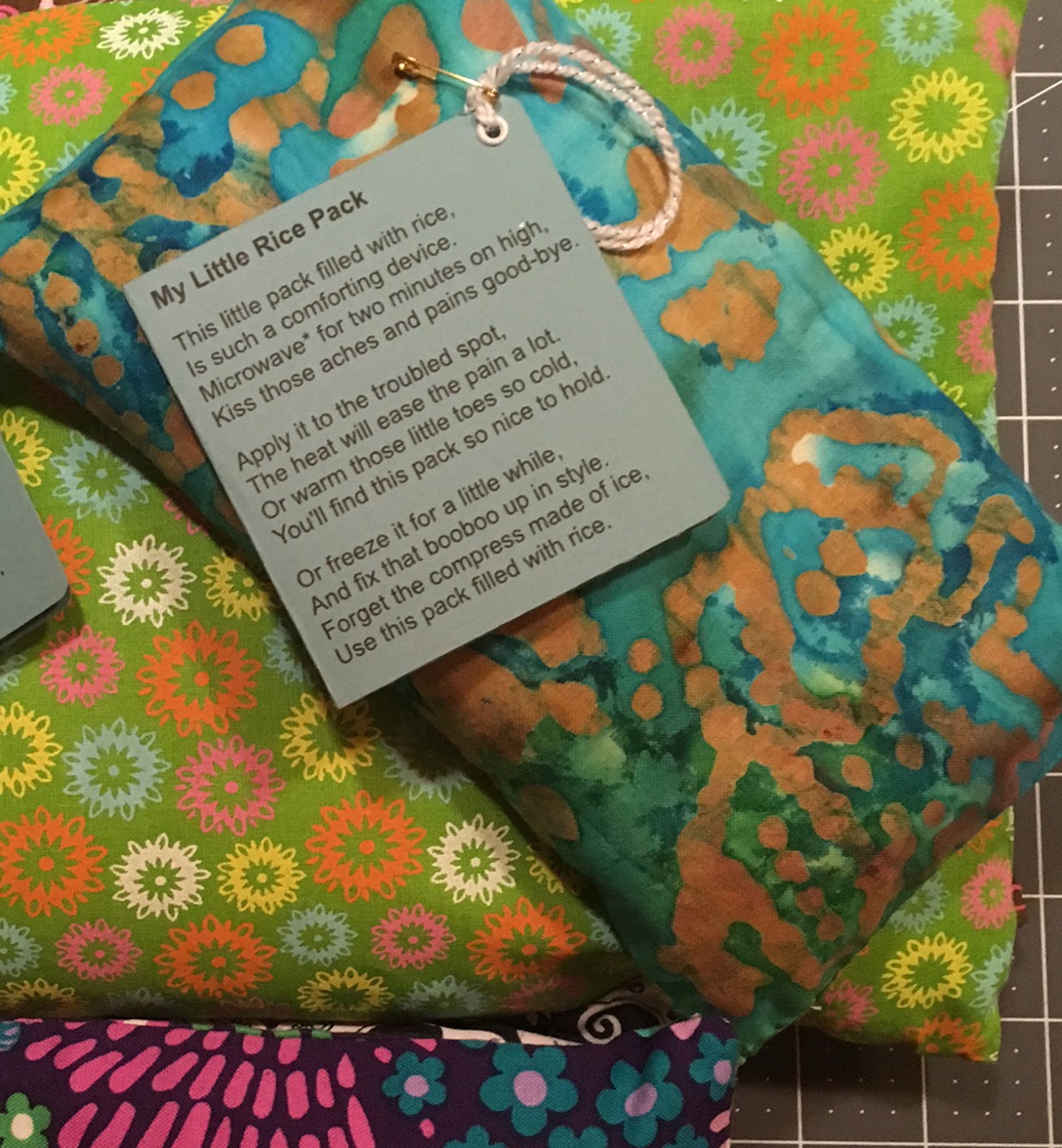 NPcrafters: Hot/cold Rice Packs (E)