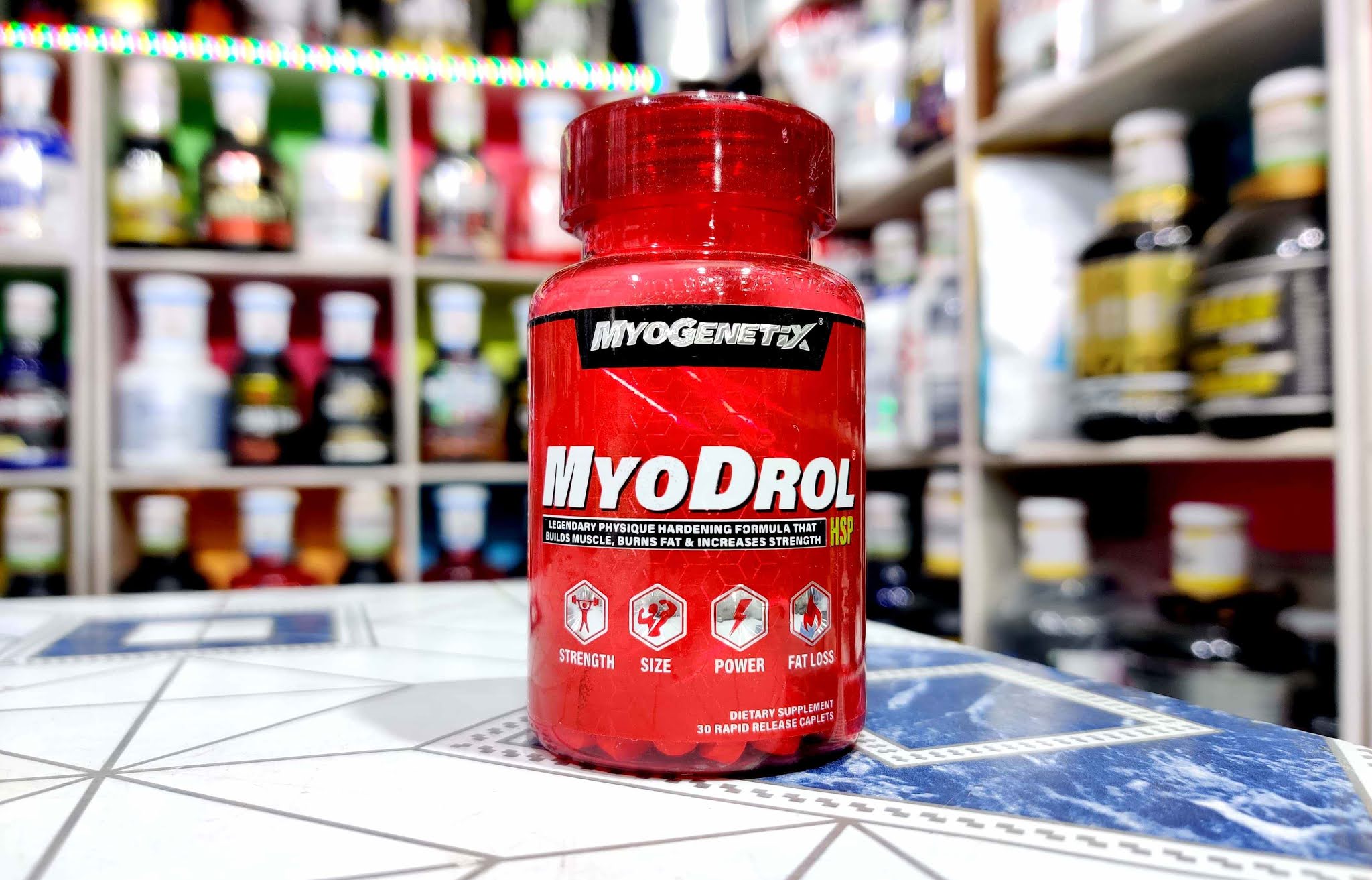 MYODROL-HSP The One & Only Muscle Builder (New Packing with QR Code ...