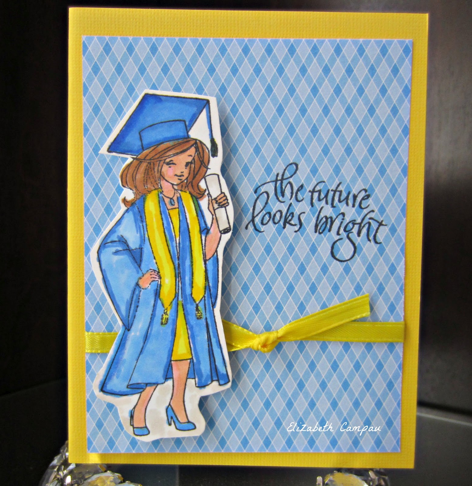 Visions Of Paper Female Graduation Card