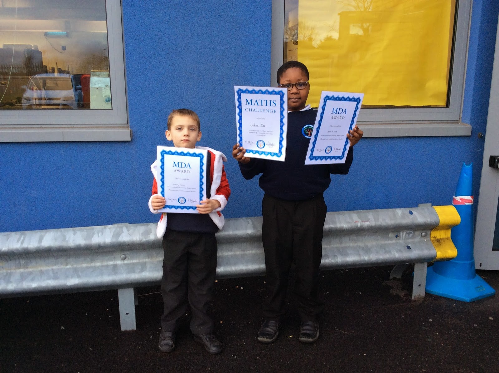 Broadford Primary: Weekly Winners: MDA, Presentation & Maths Challenge