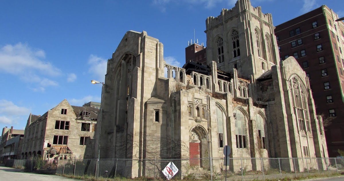 Marathon Pundit: The abandoned City United Methodist Church of Gary ...