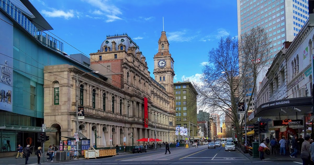 MAP: MELBOURNE GPO