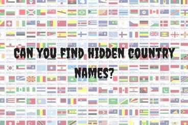 Can You Find Hidden Country Names?