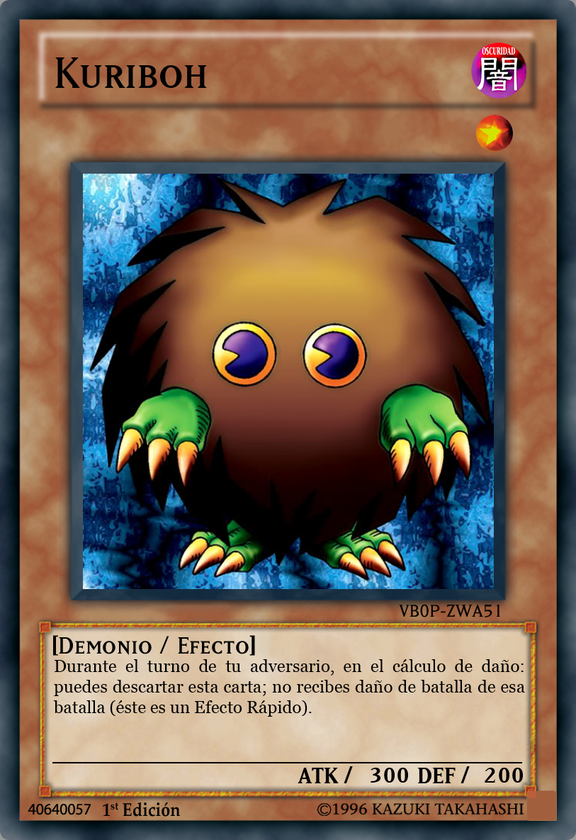 Cartas Yu-Gi-Oh! para Imprimir: mayo 2018