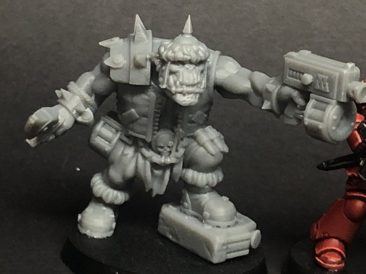 Wargame News and Terrain: Hardcore Miniatures: Free Space Orc STL File ...