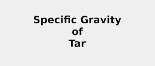 2022: ☢️ Specific Gravity of Tar (& Formula, Definition, Infographic)