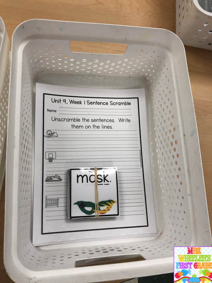 Mrs. Wheeler's First Grade Tidbits: Weekly Centers February 27