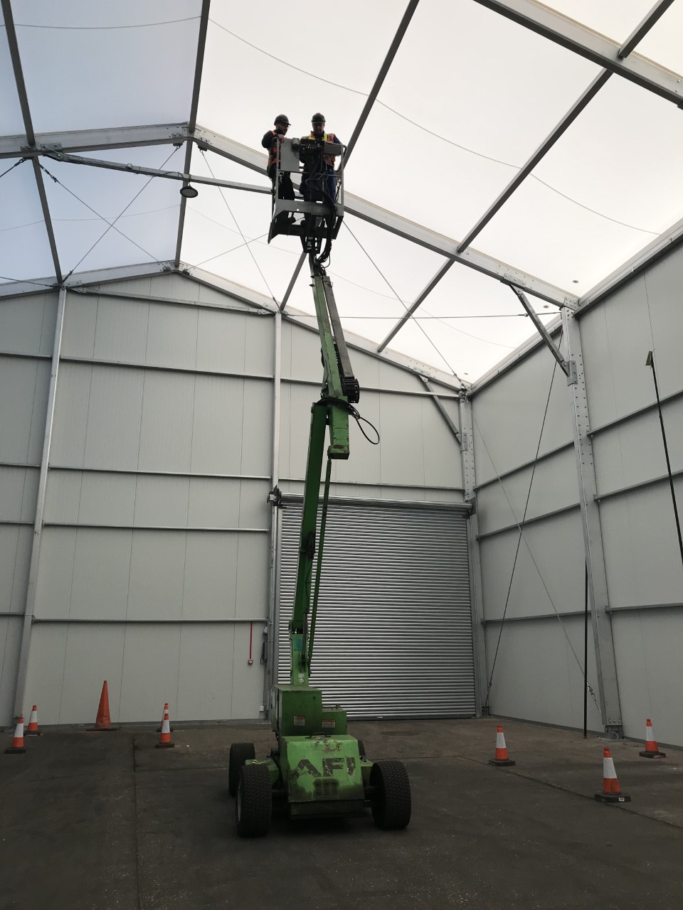 North Tyneside Steam Railway: MEWP training