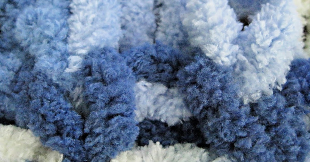 How to Make a Very Easy Afghan with Loop Yarn