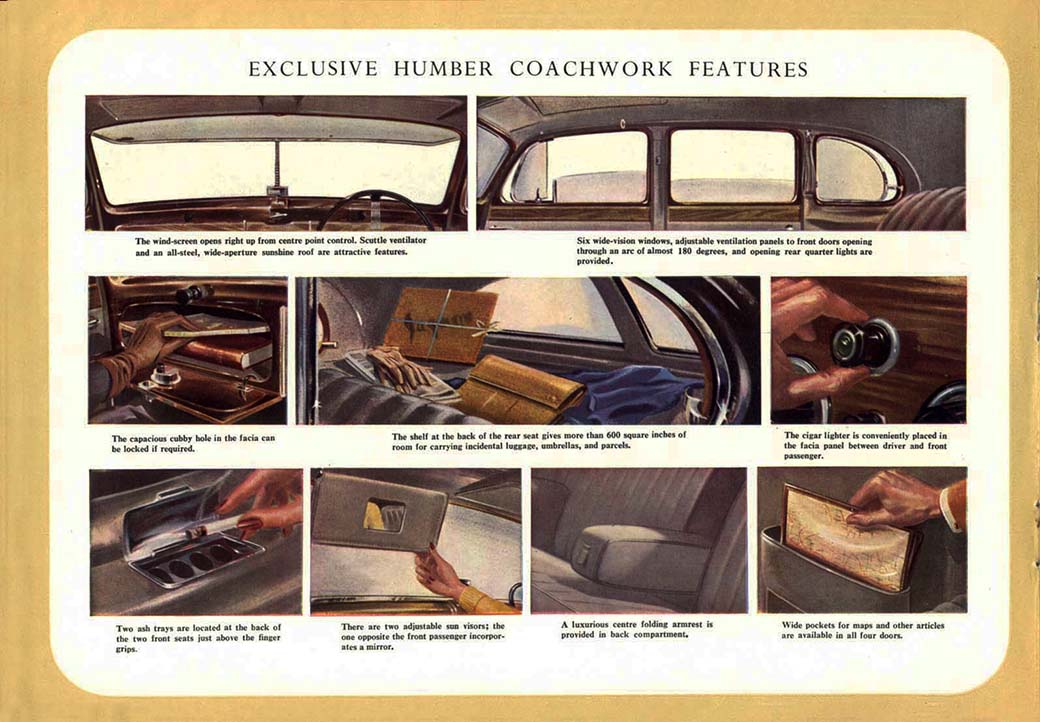 .: 1948. Humber Hawk. brochure (English)
