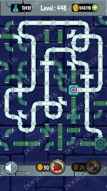 Plumber 3 Level 448 Solution ~ Doors Geek