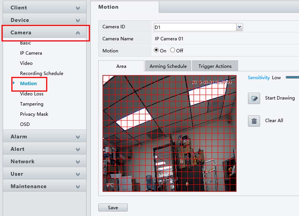 How to configure email alerts for motion detection on Uniview NVR ...