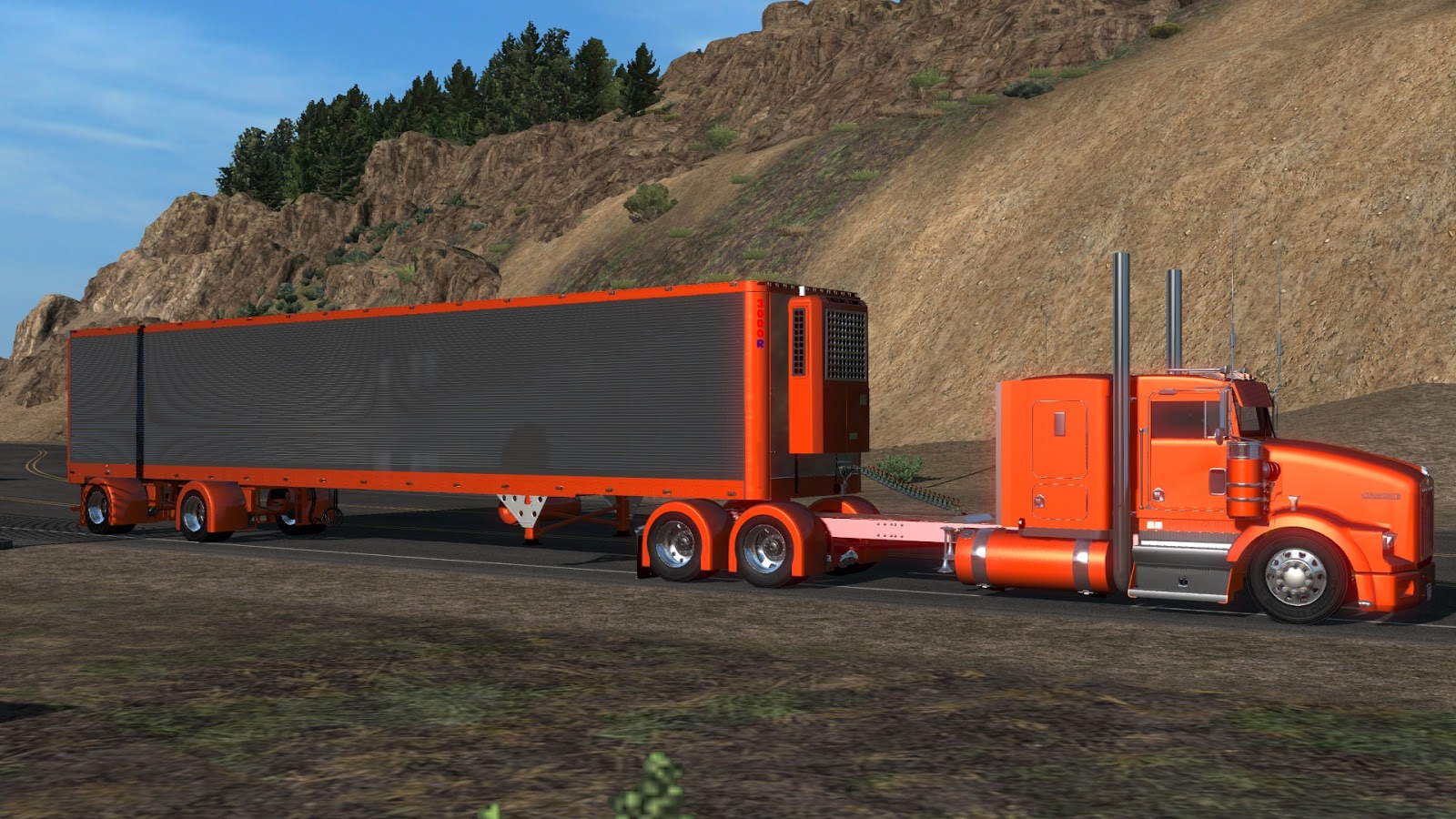 Cerritos mods 18wos ATS Mexico: KENWORTH T800 OLD SCHOOL