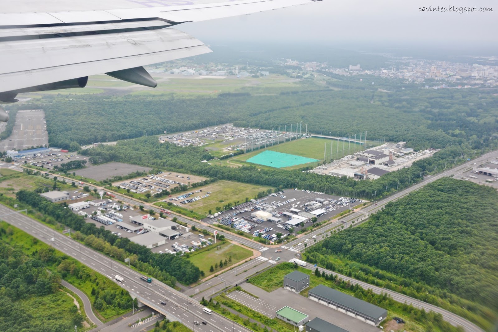 Entree Kibbles: The Eyes in the Sky above New Chitose @ Hokkaido [Japan]