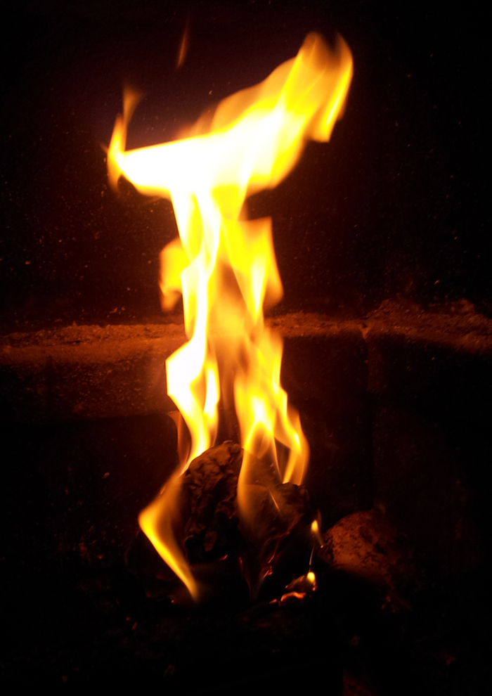 gras van jonker: Vuurtje