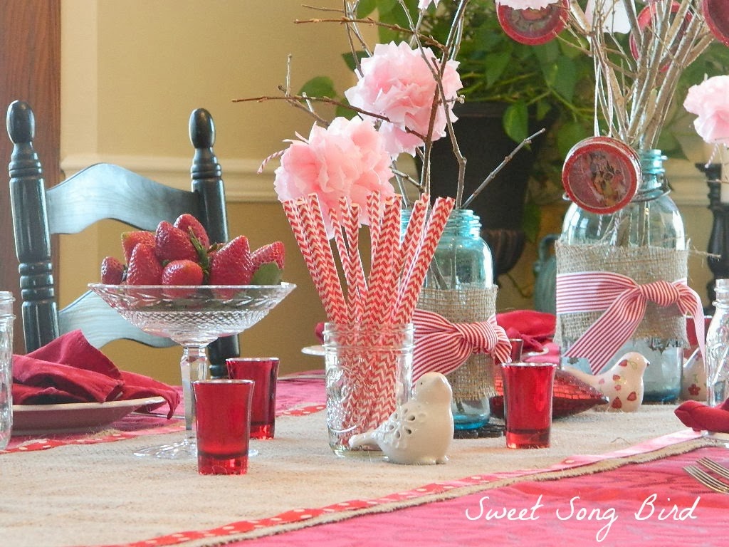 Evey's Creations: Romantic Double Date Tablescape on a Budget