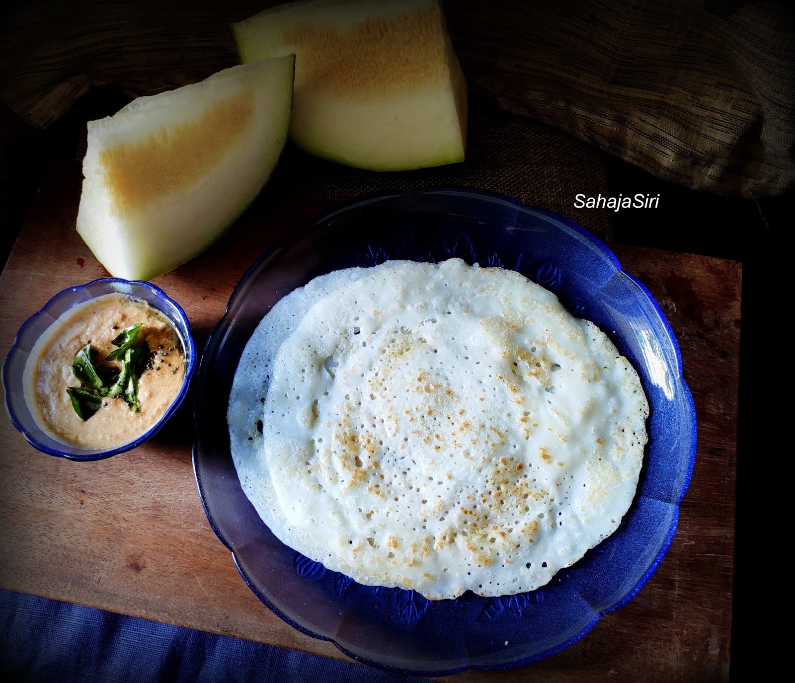 Ash gourd Dosa/ Instant Boodu kumbalakai dosa