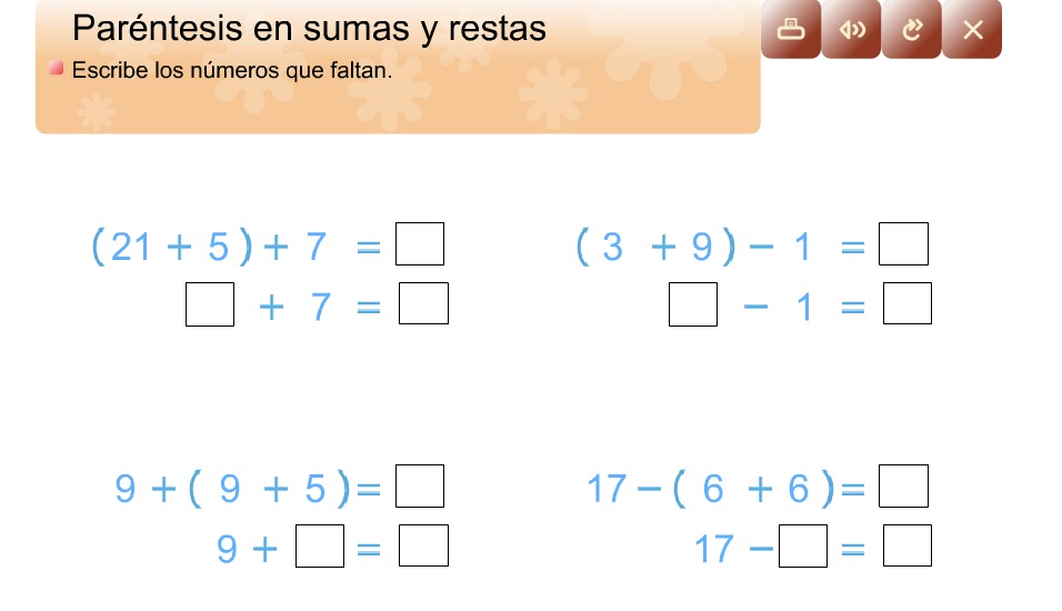 3º en Ausias: SUMAS Y RESTAS COMBINADAS
