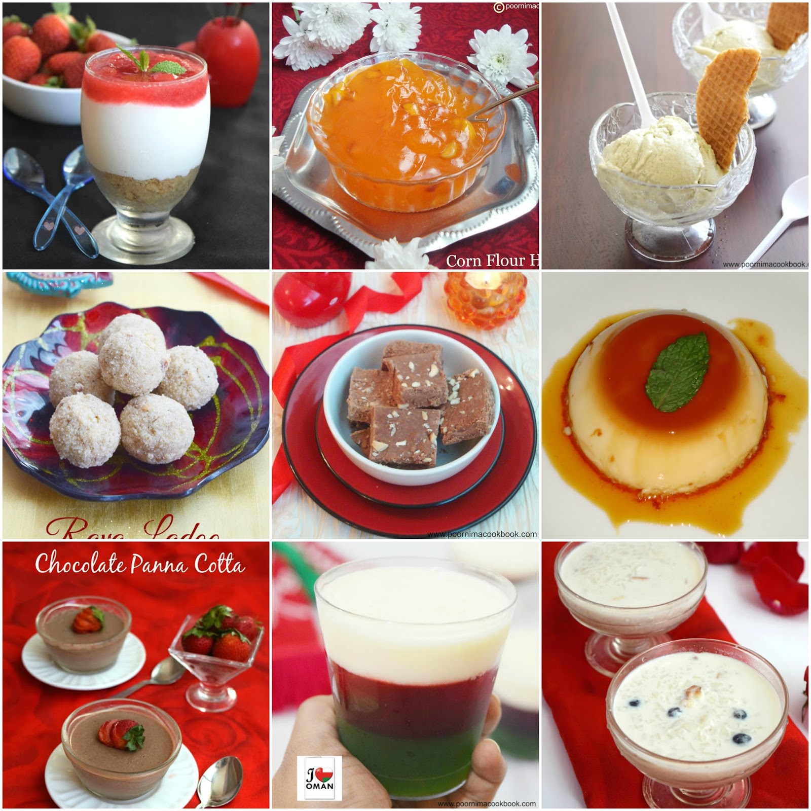 Poornima's Cook Book: Desserts / Sweets