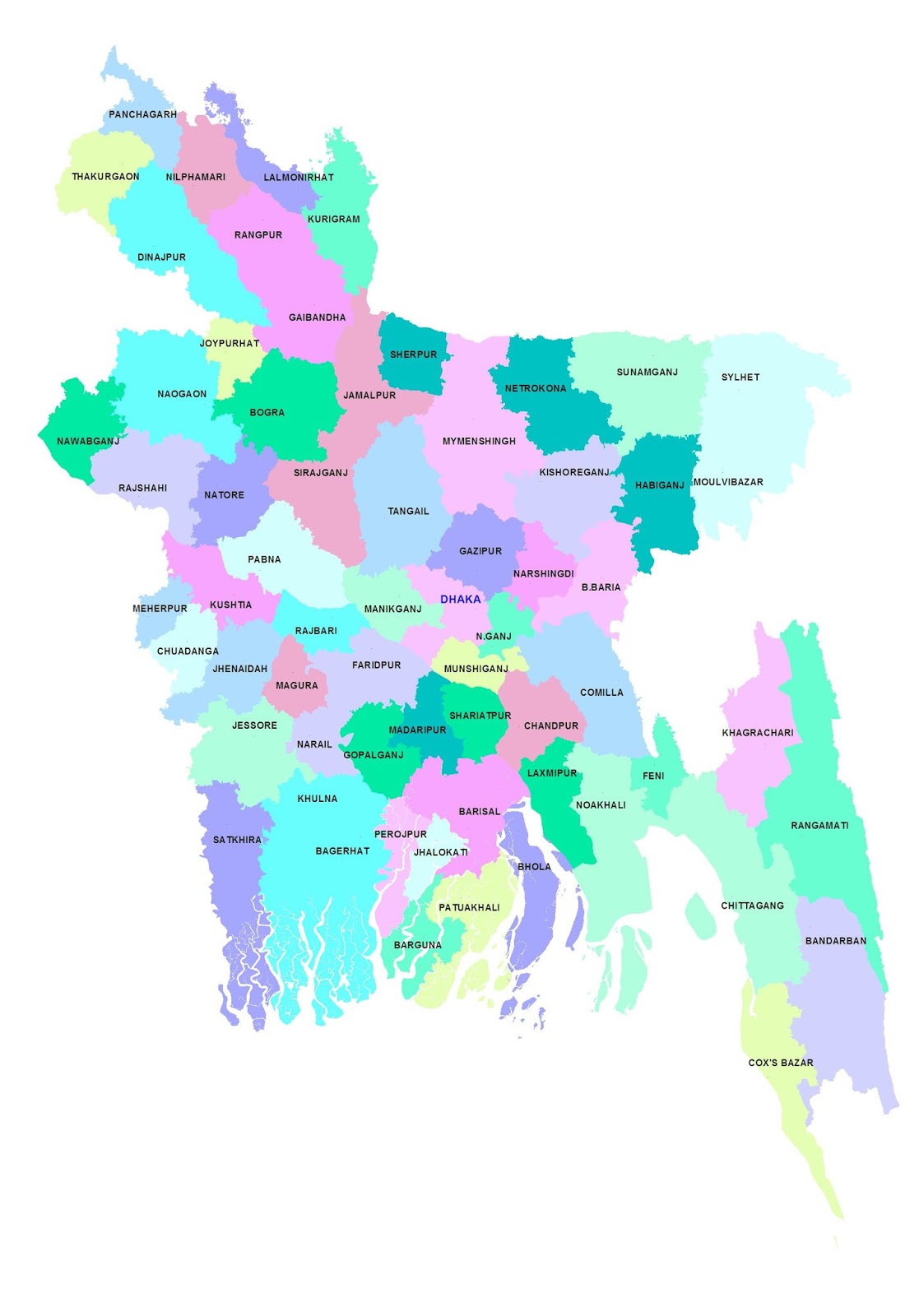 Geographic Information Systems: Bangladesh