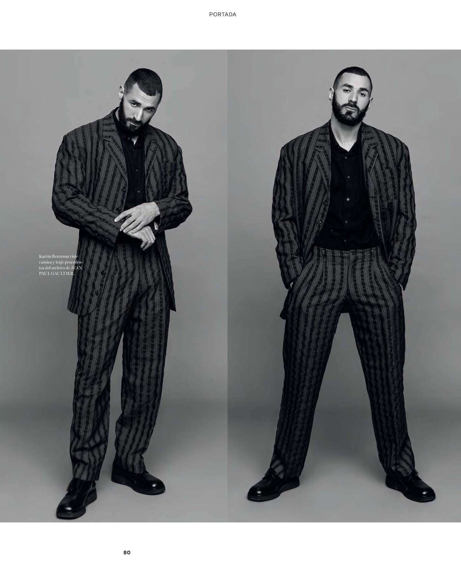 "No tengo ídolos, pero sí modelos": Karim Benzema para ICON Magazine ...